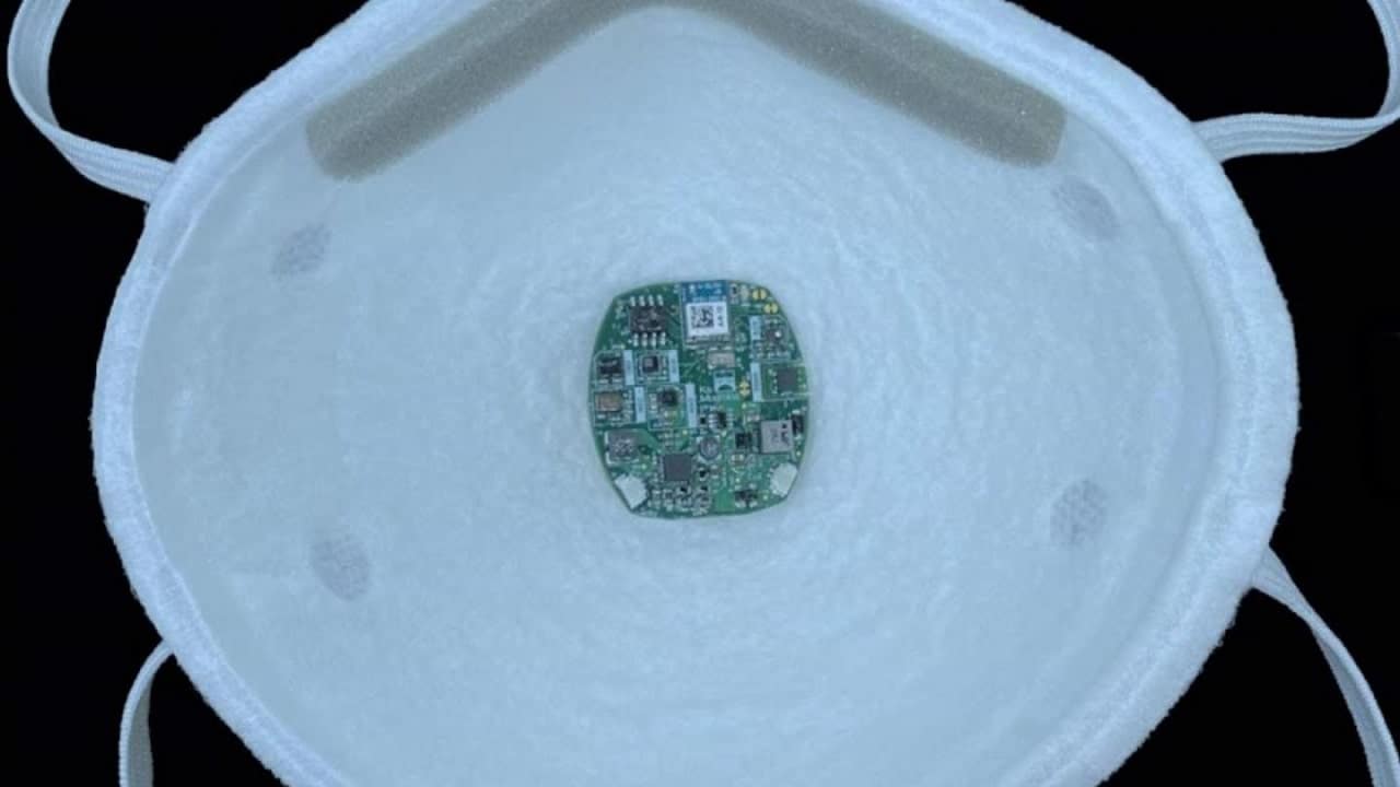 디자인소리 - 배터리 없는 마스크 건강 센서